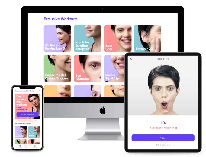 The #1 Face Exercises Course